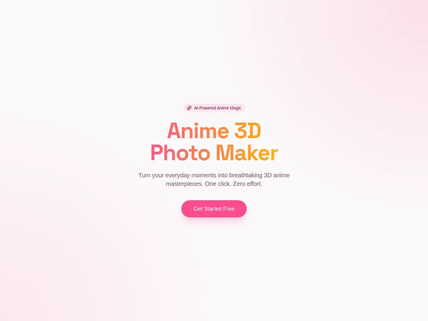 Anime 3D Photo Maker