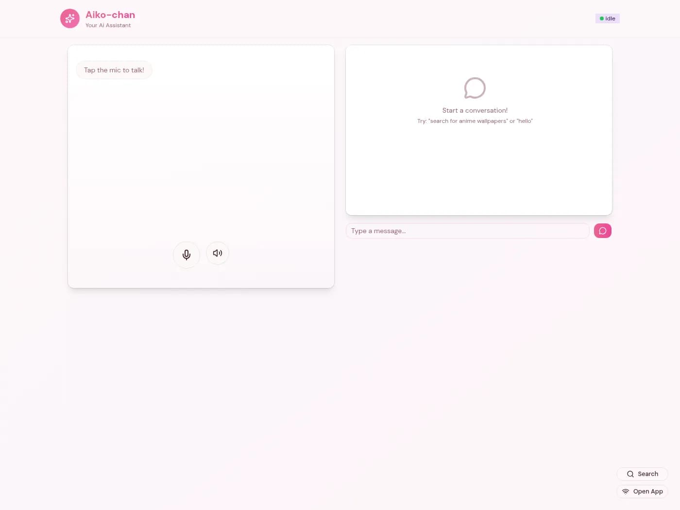 3D Anime AI Assistant