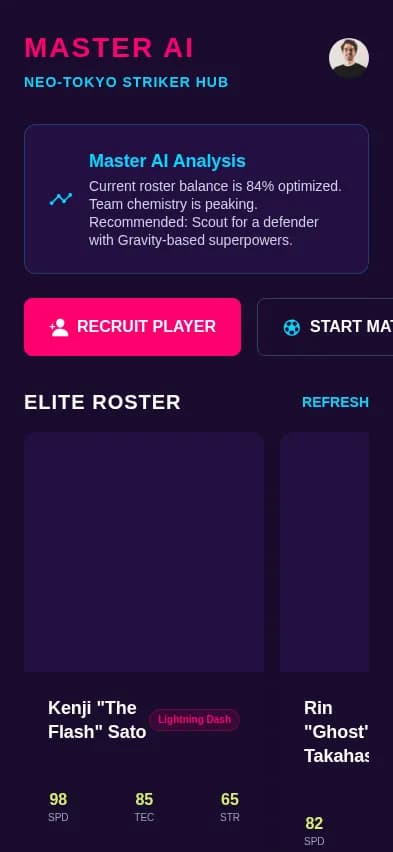 Anime AI Soccer Master