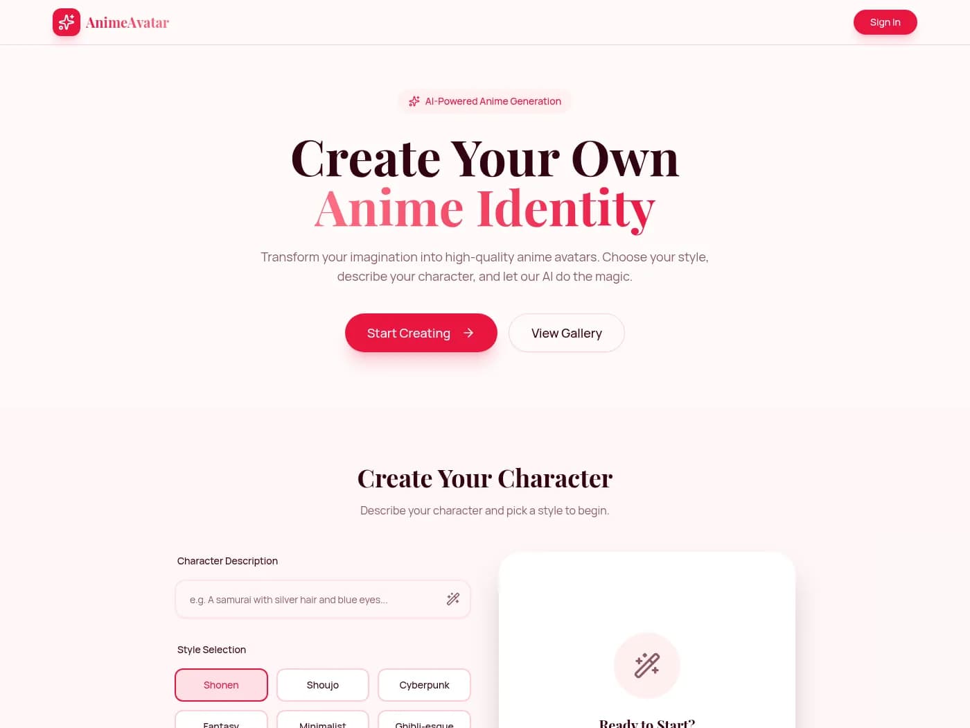 Anime Avatar Maker