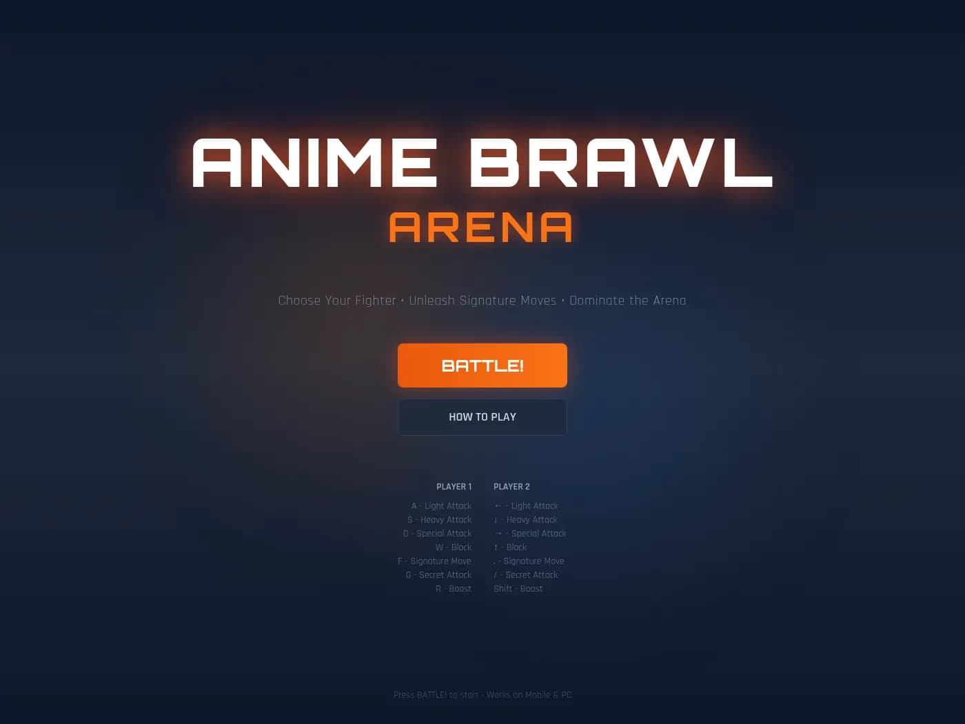 Anime Brawl Arena