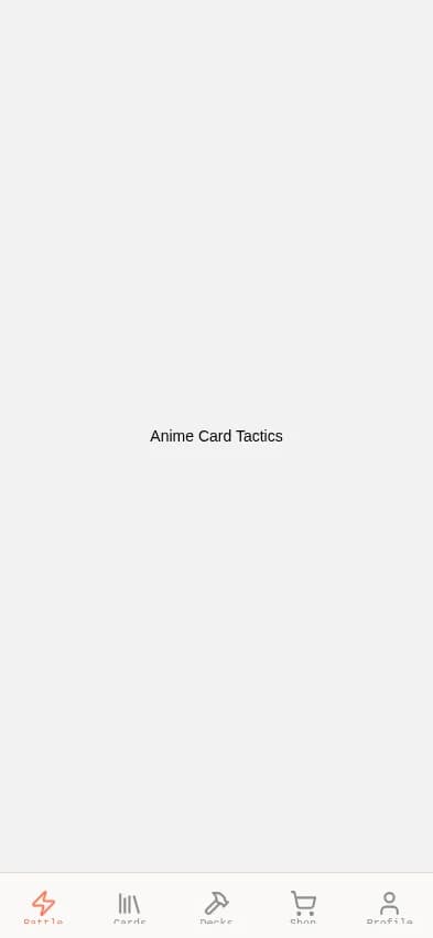 Anime Card Tactics