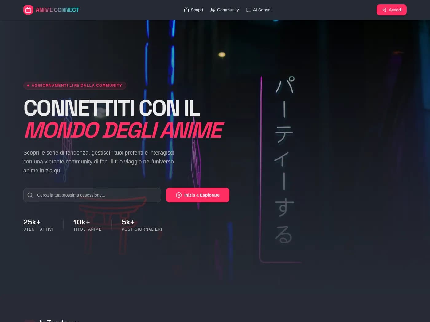 Anime Connect Web