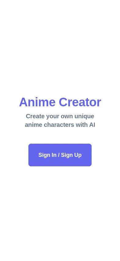 Anime Creator Mobile