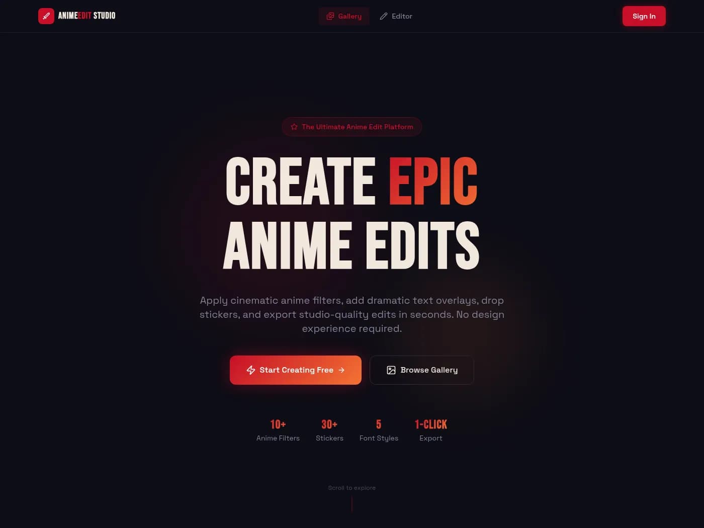 AnimeEdit Studio
