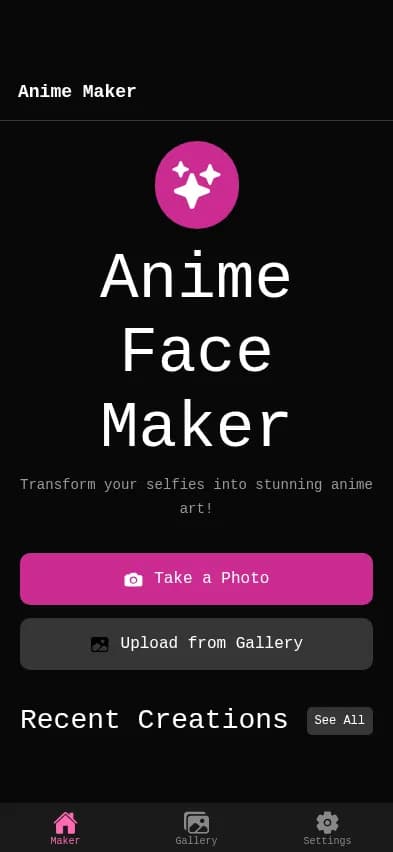 Anime Face Maker