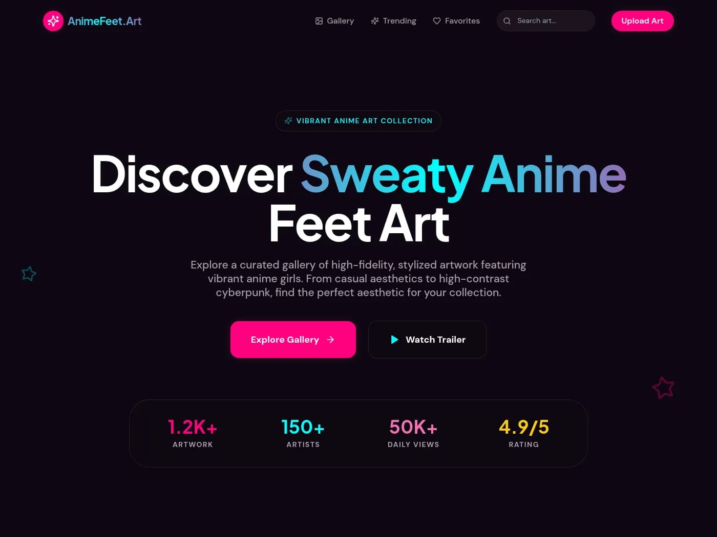 Sweaty Anime Feet Art