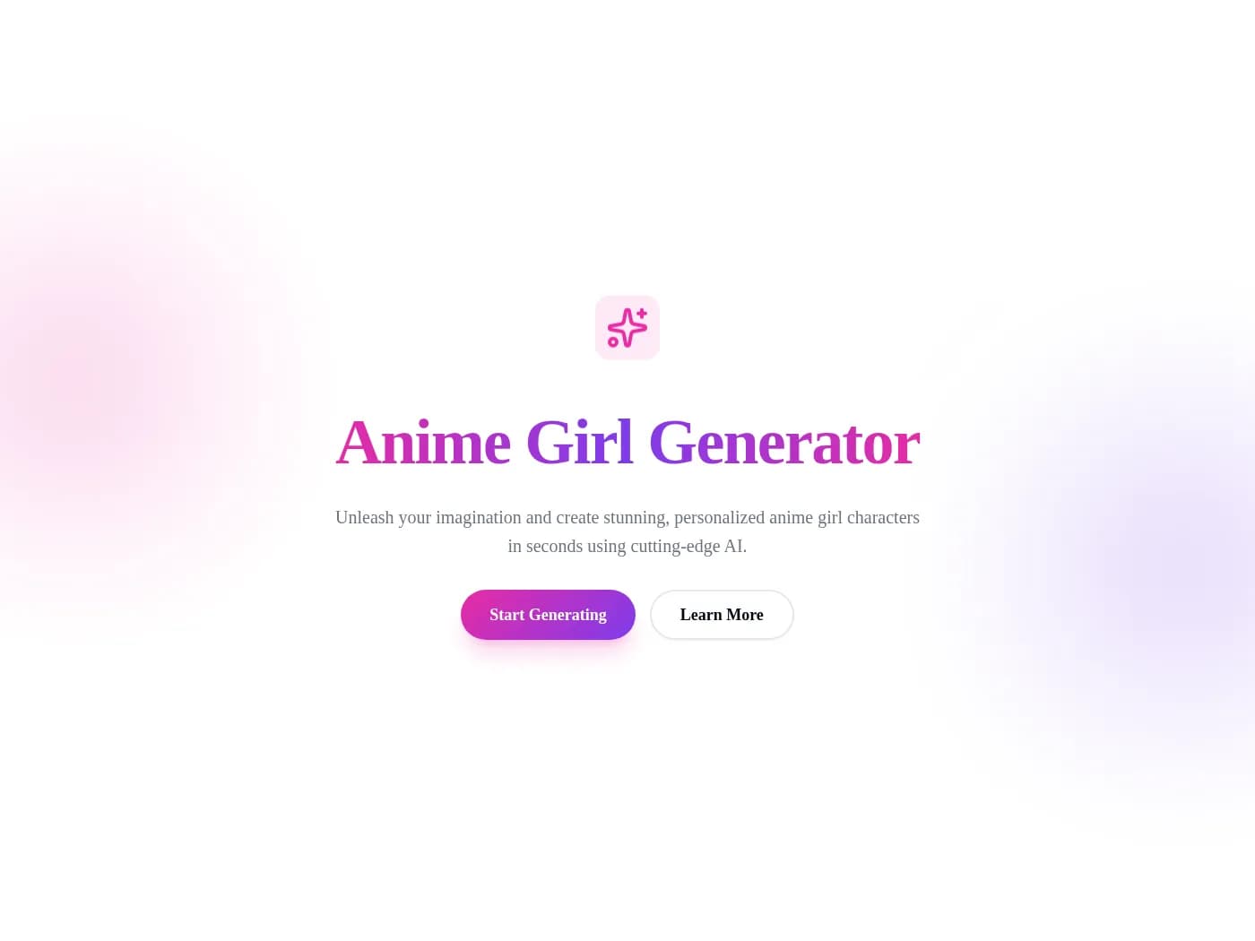 Anime Girl Generator