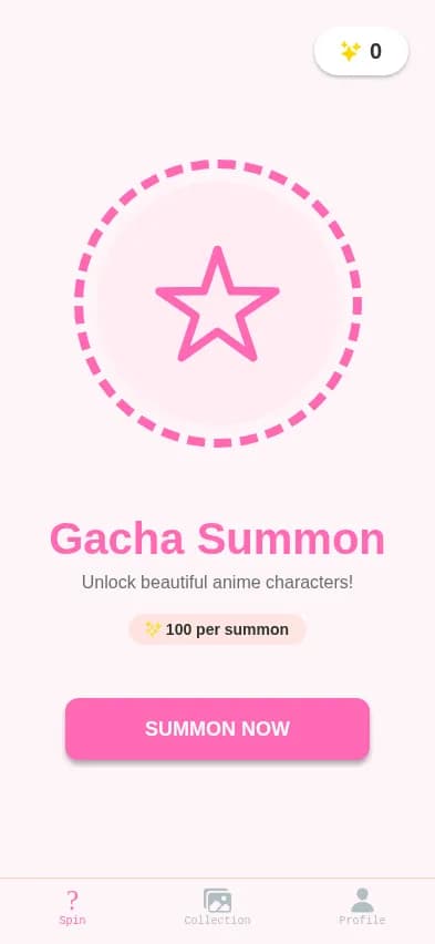Anime Girl Spinner