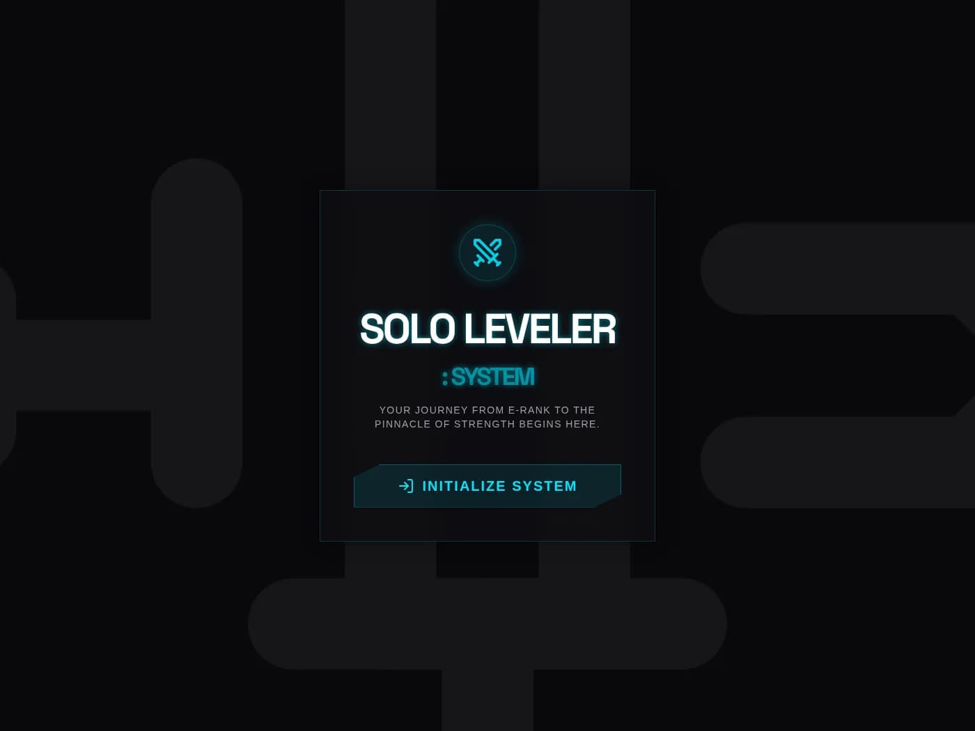 Solo Level Habit Tracker