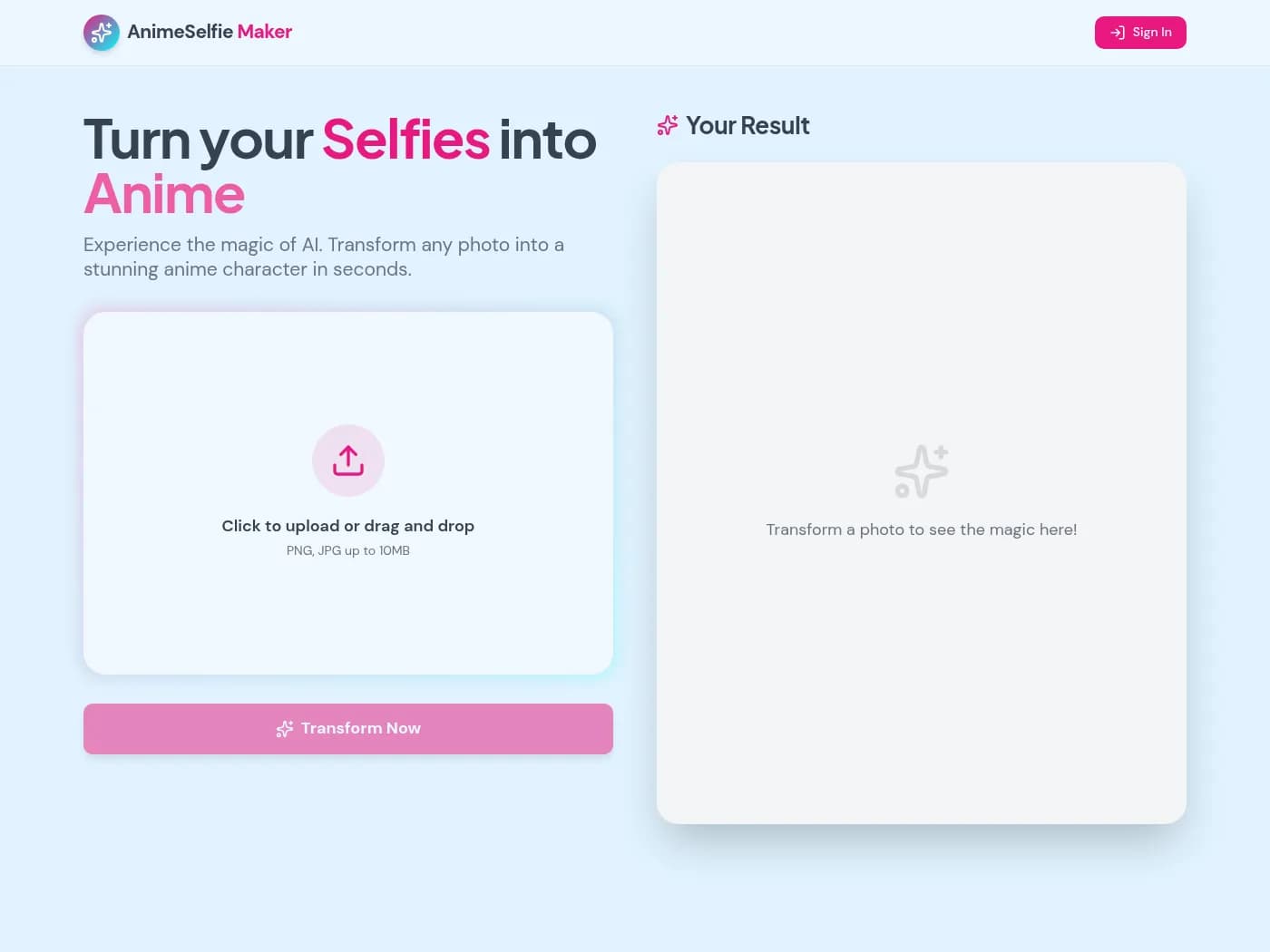 AnimeSelfie Maker