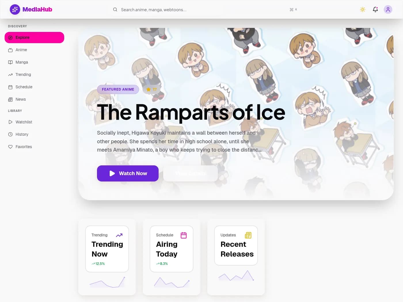 Anime Media Hub