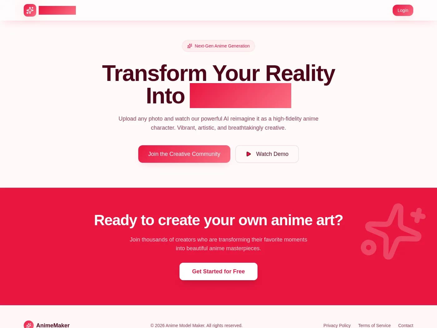 Anime Model Maker