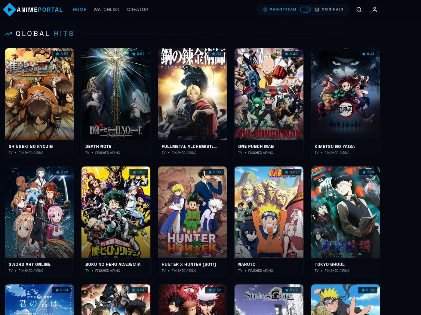 Anime Portal PWA