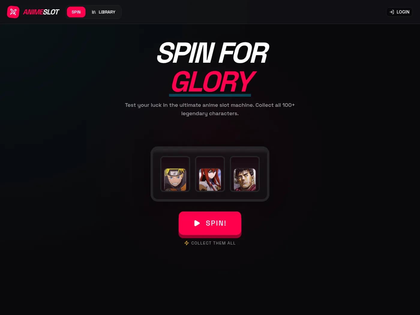 Anime Character Slot