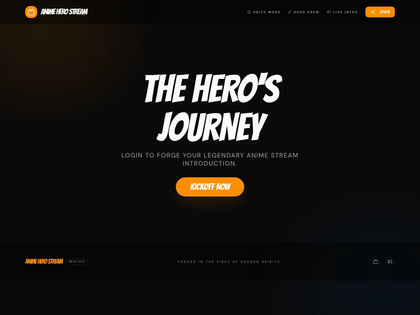 Anime Hero Stream Intro