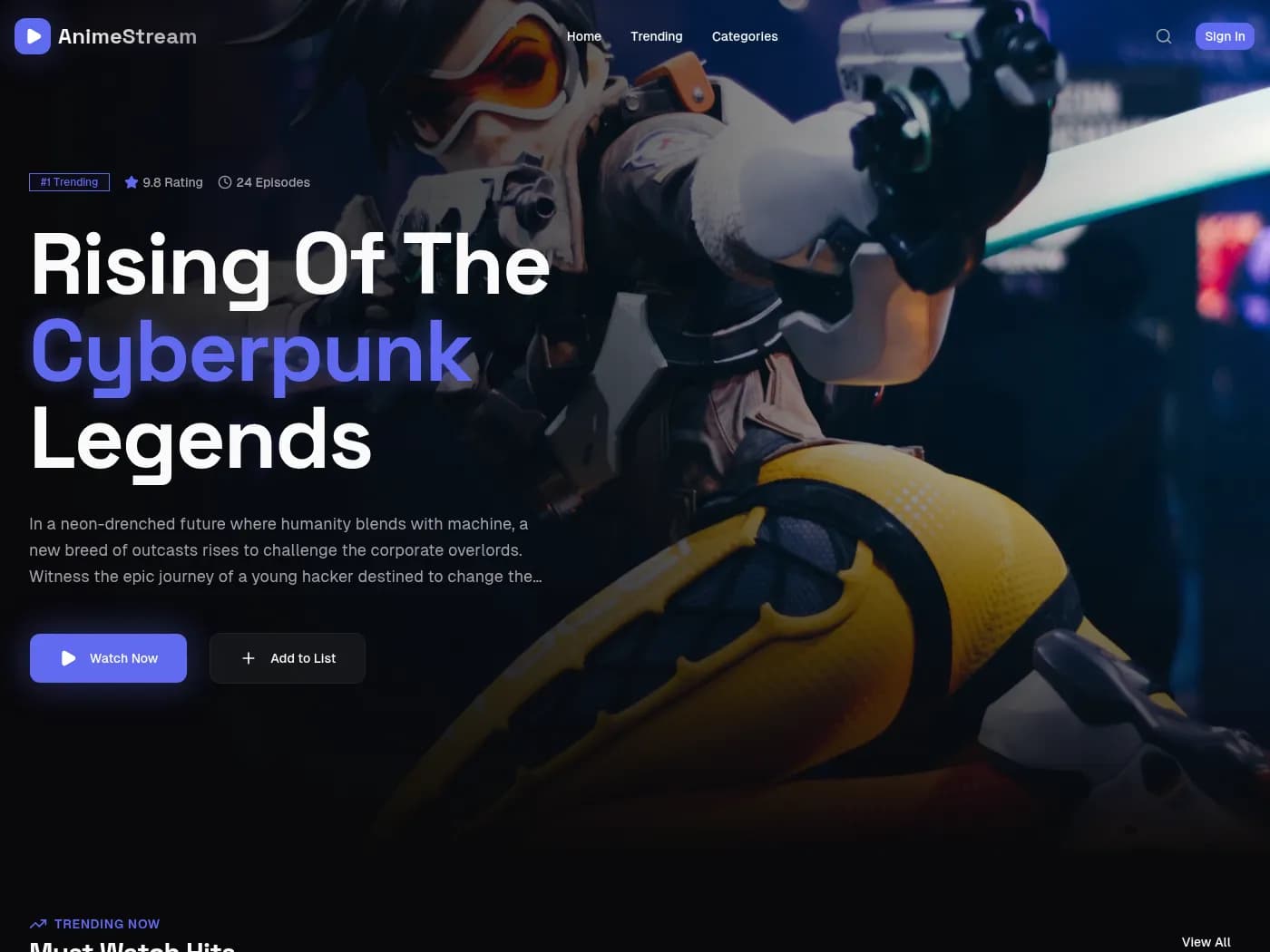 AnimeStream Hub