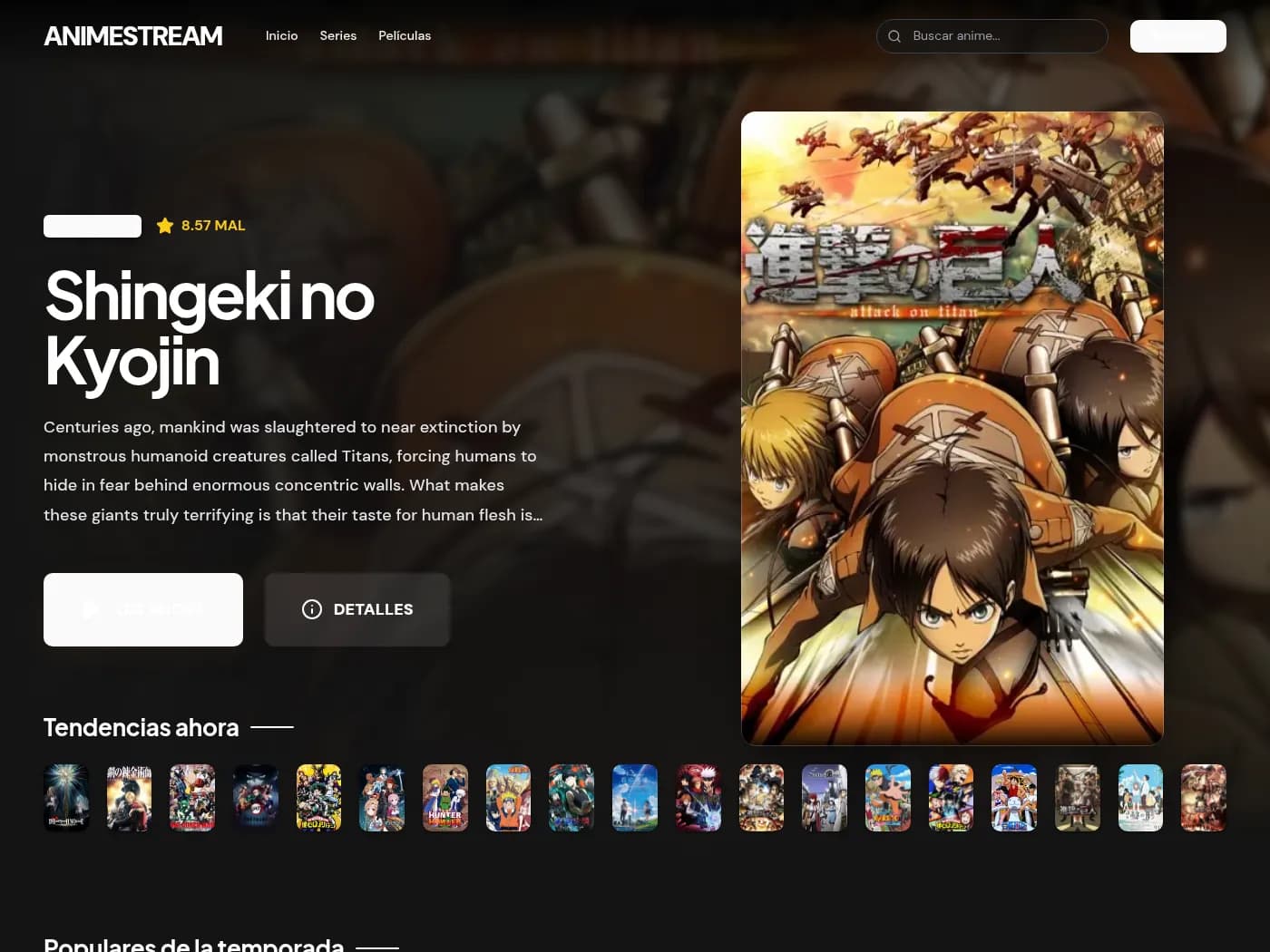 AnimeStream Site