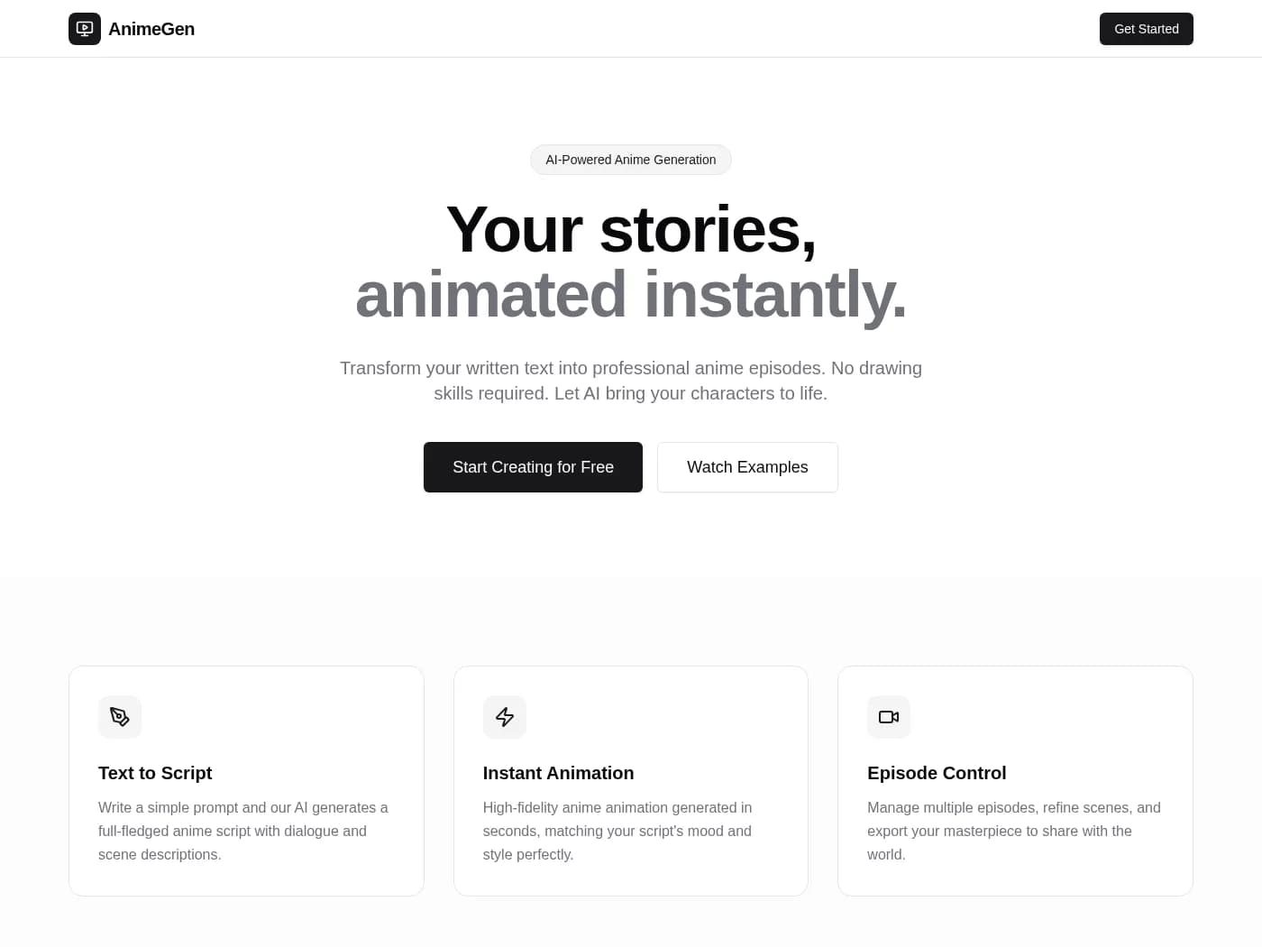 Anime Episode Generator