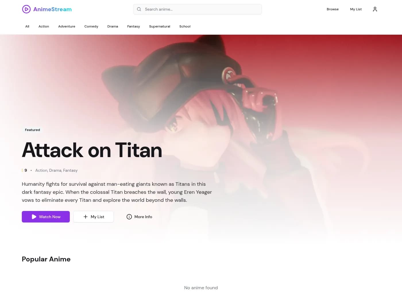 AnimeStream Hub