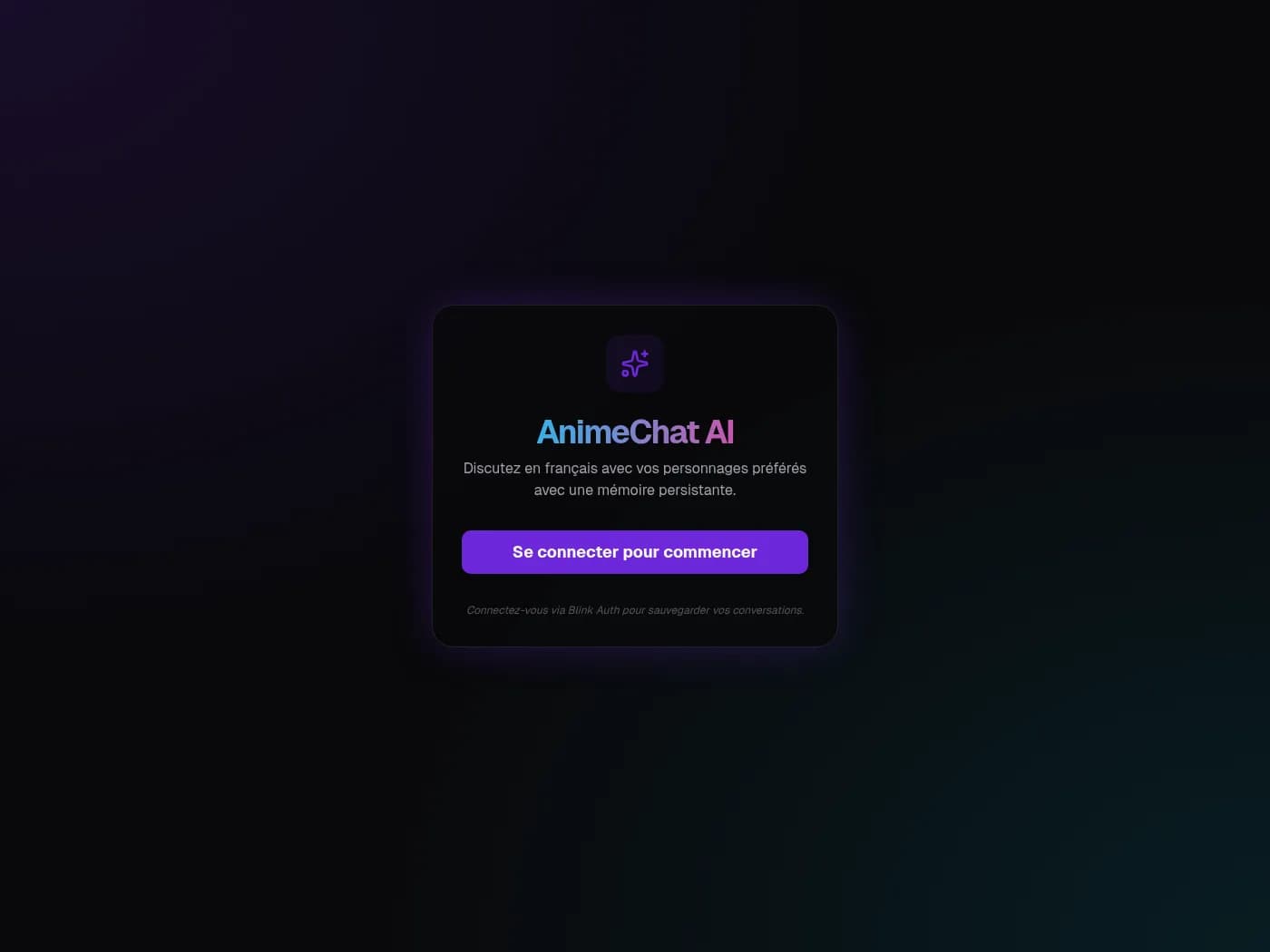 AnimeChat AI