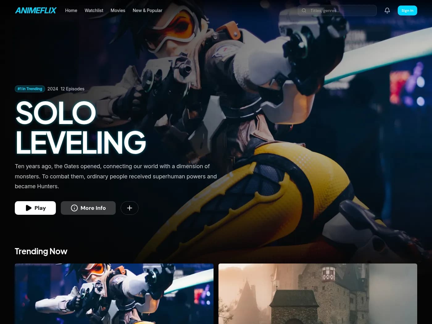 AnimeFlix Streaming App
