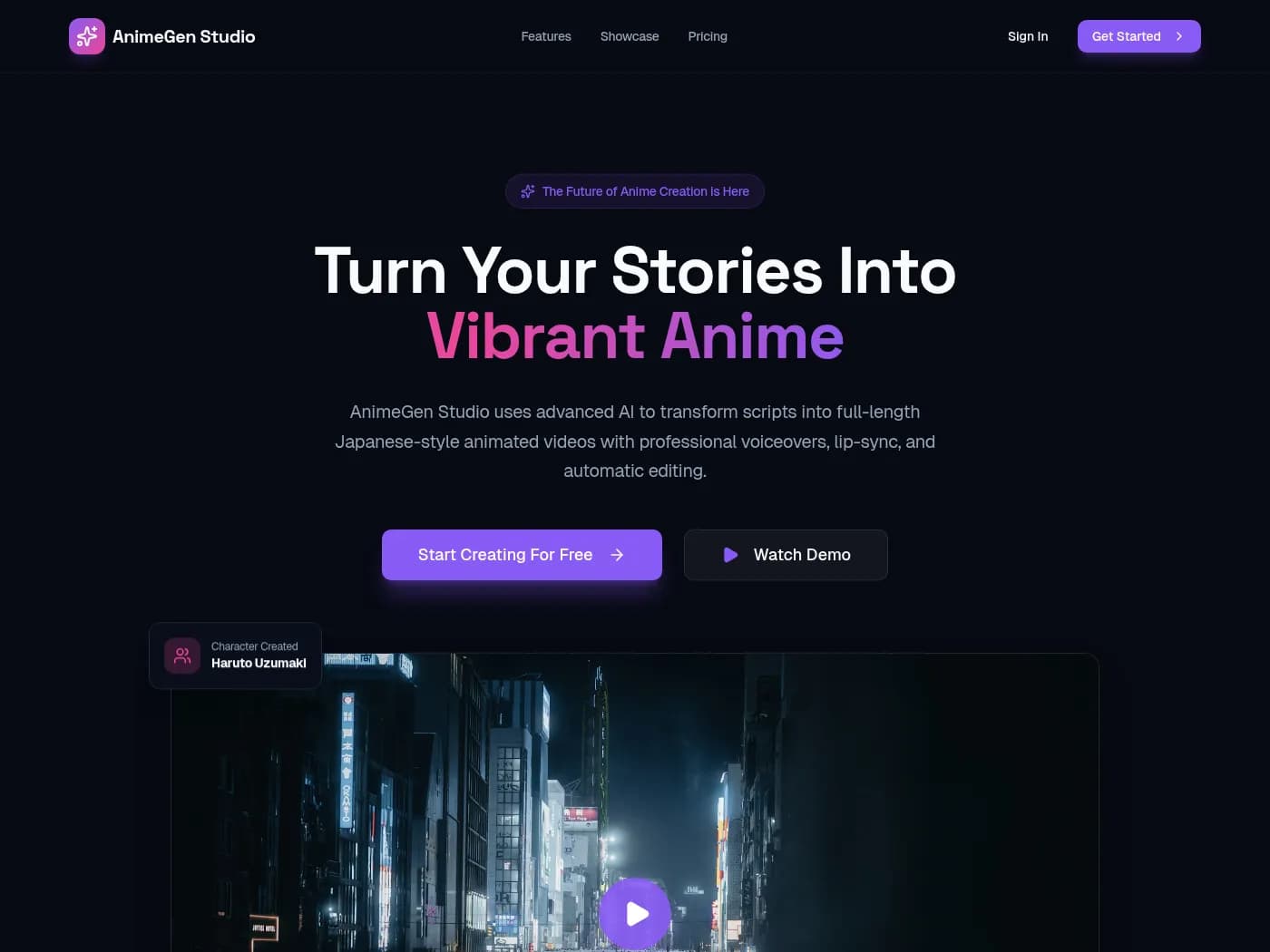AnimeGen Studio