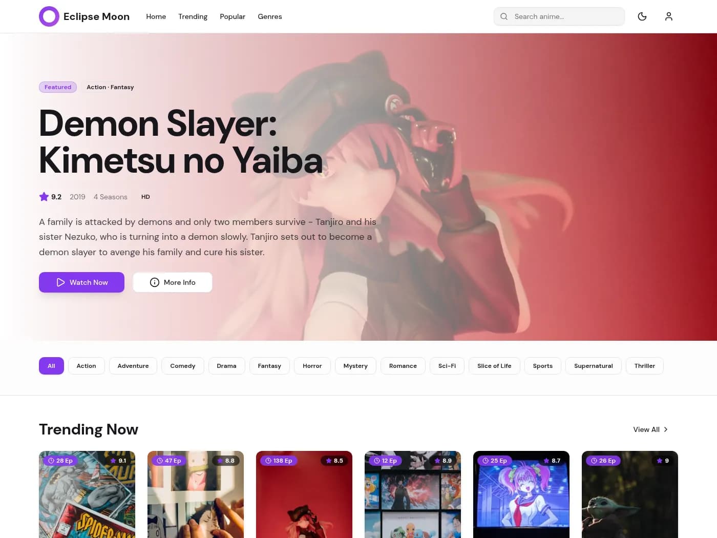 AnimeHub Clone