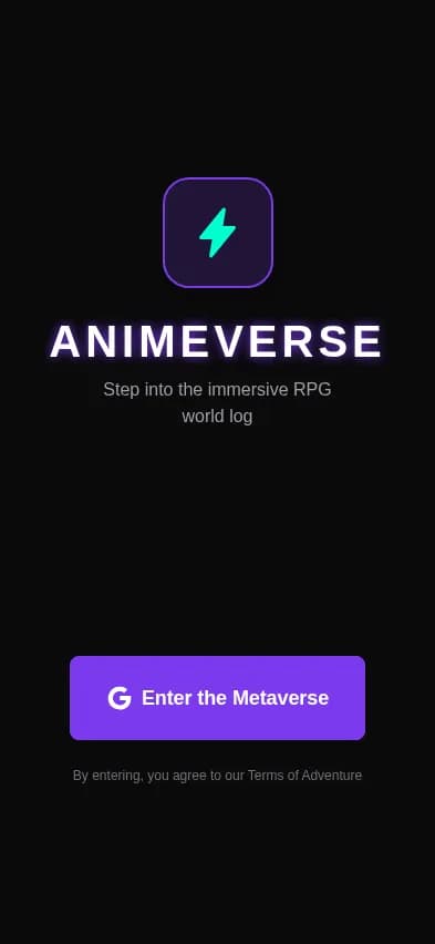 AnimeVerse Social RPG