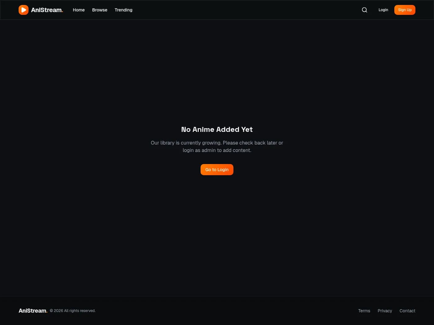 AniStream Portal
