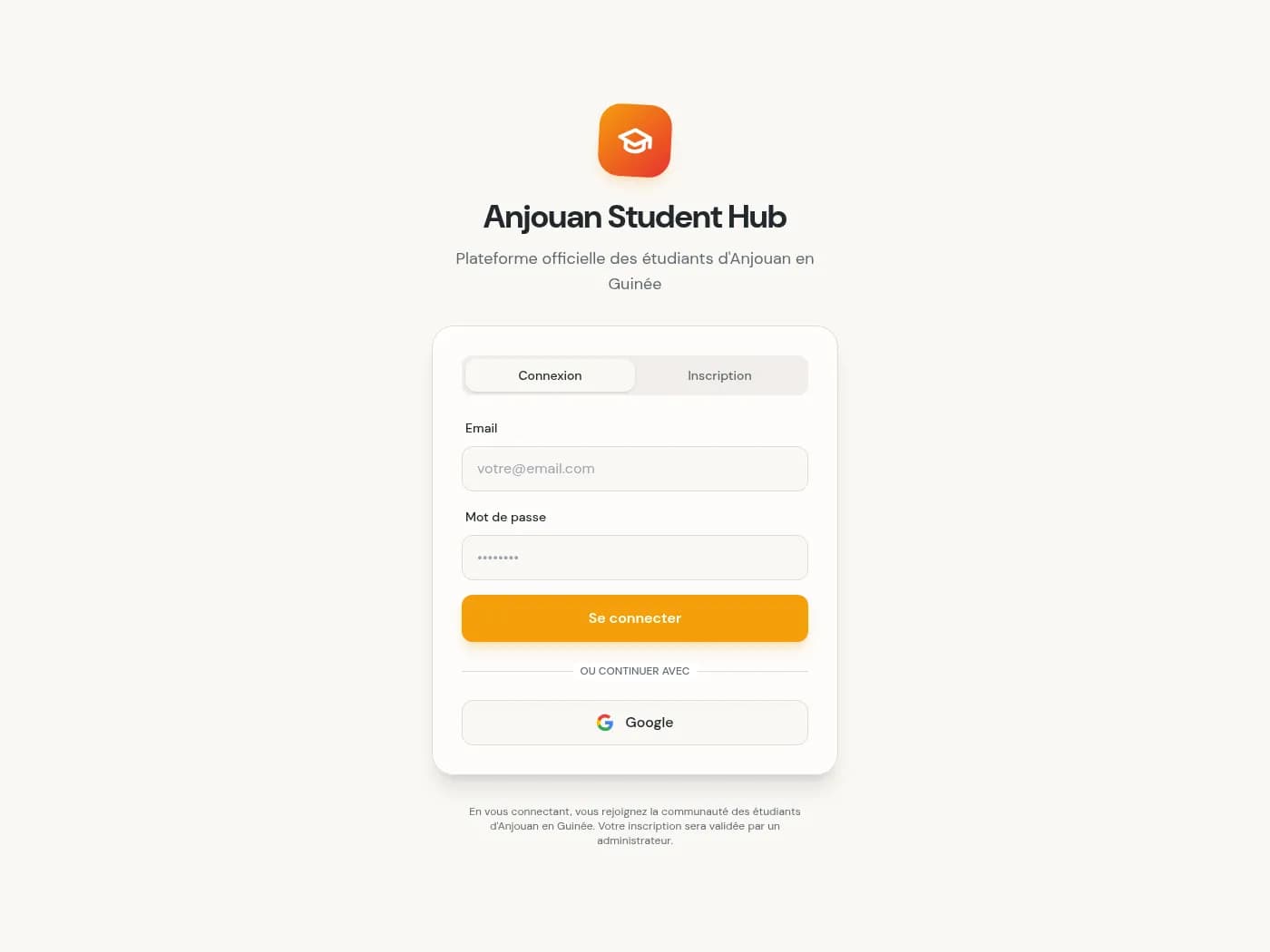 Anjouan Student Hub