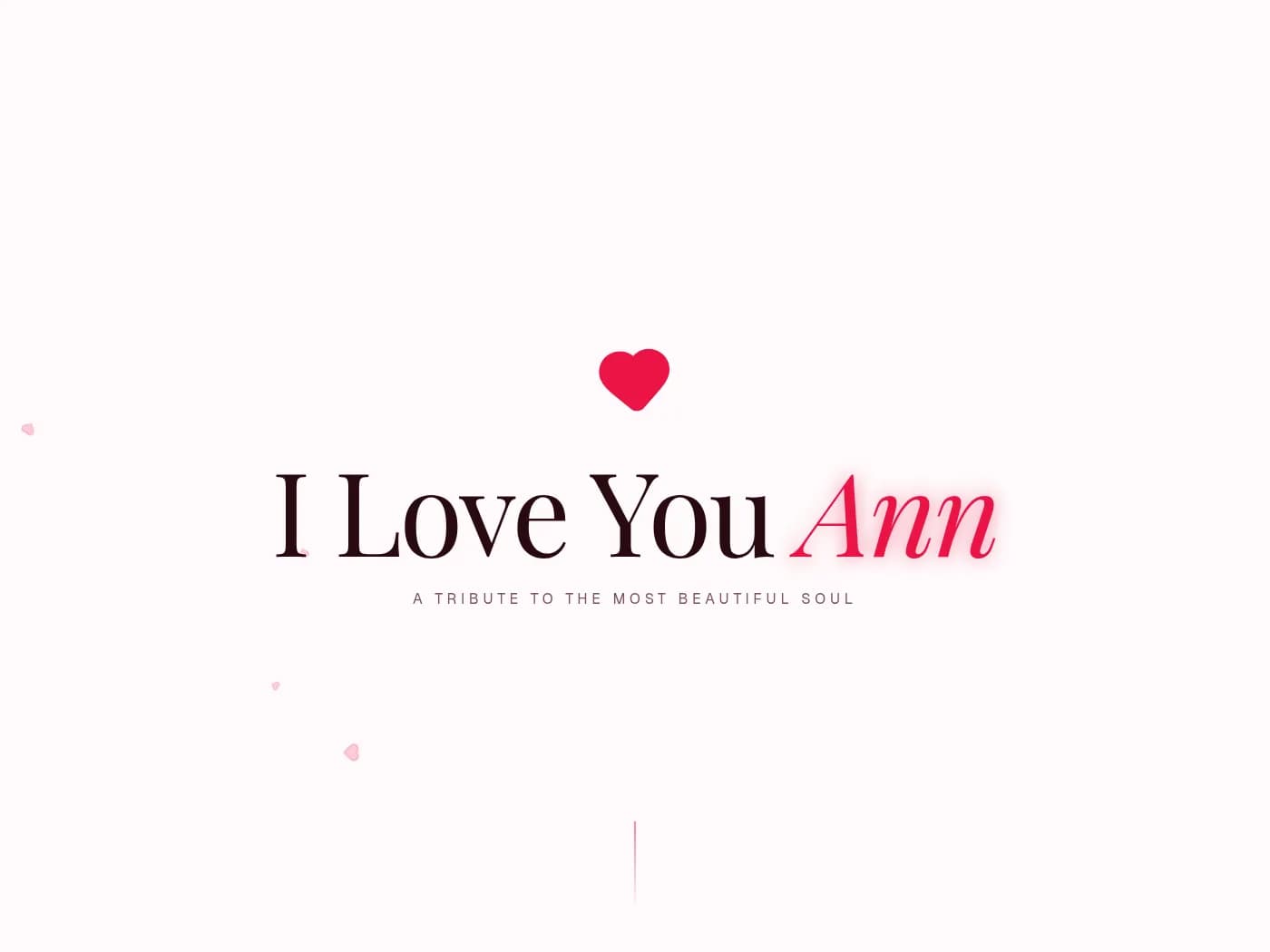 Ann Love Tribute