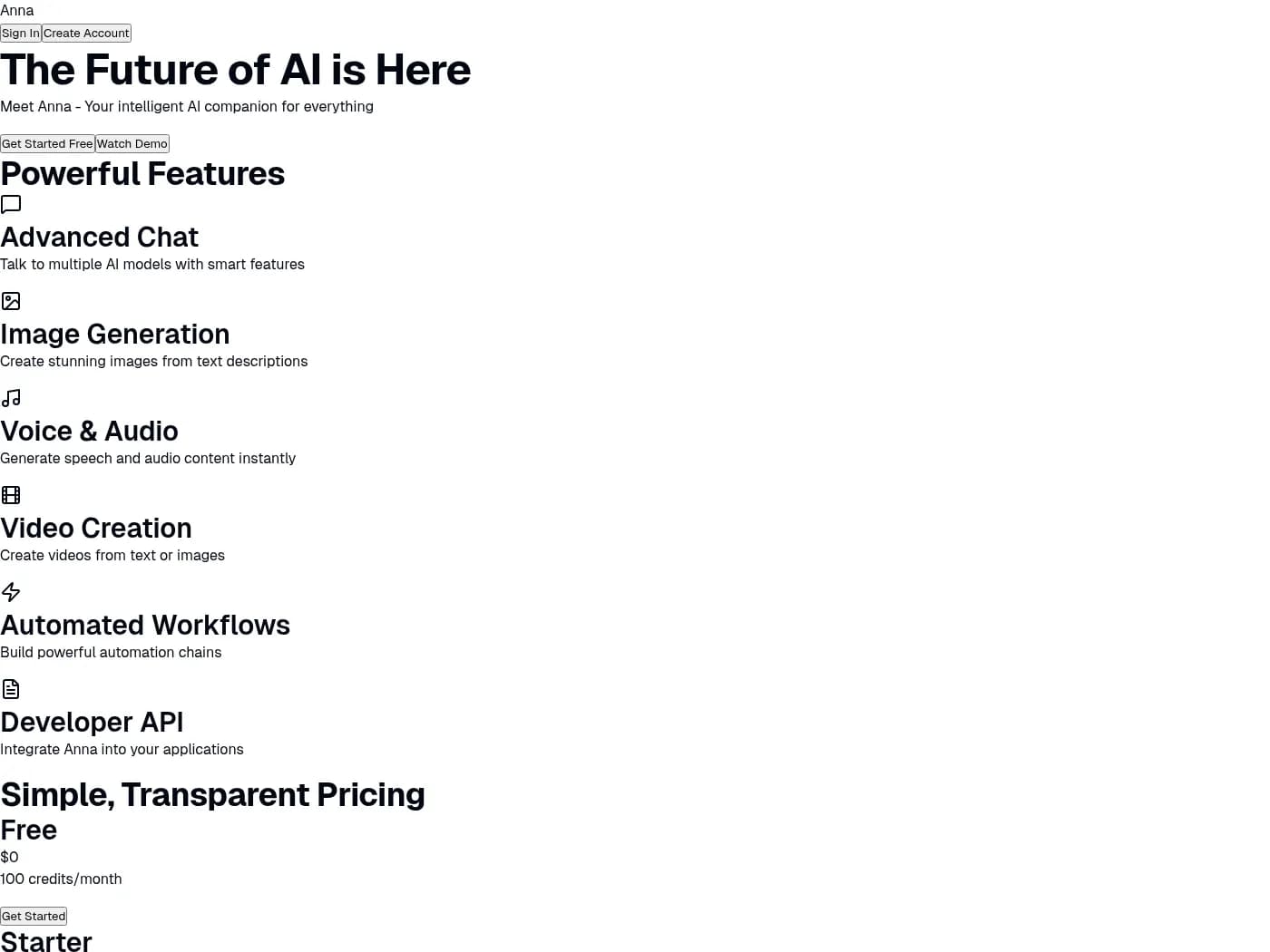 AnnaAI Cosmos Platform