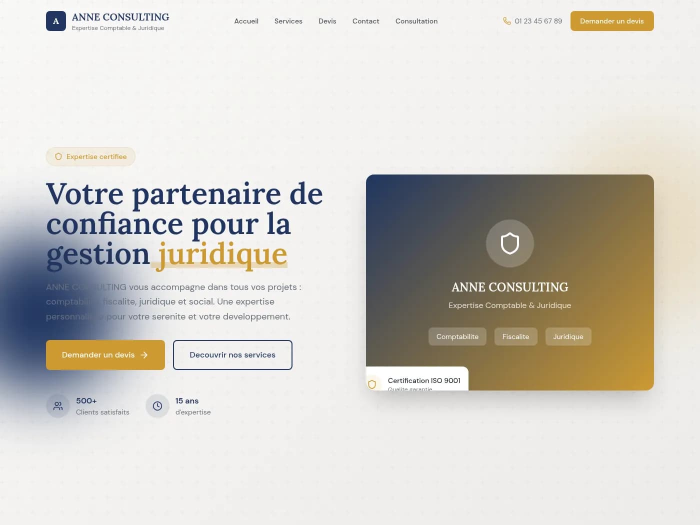 Anne Consulting Site