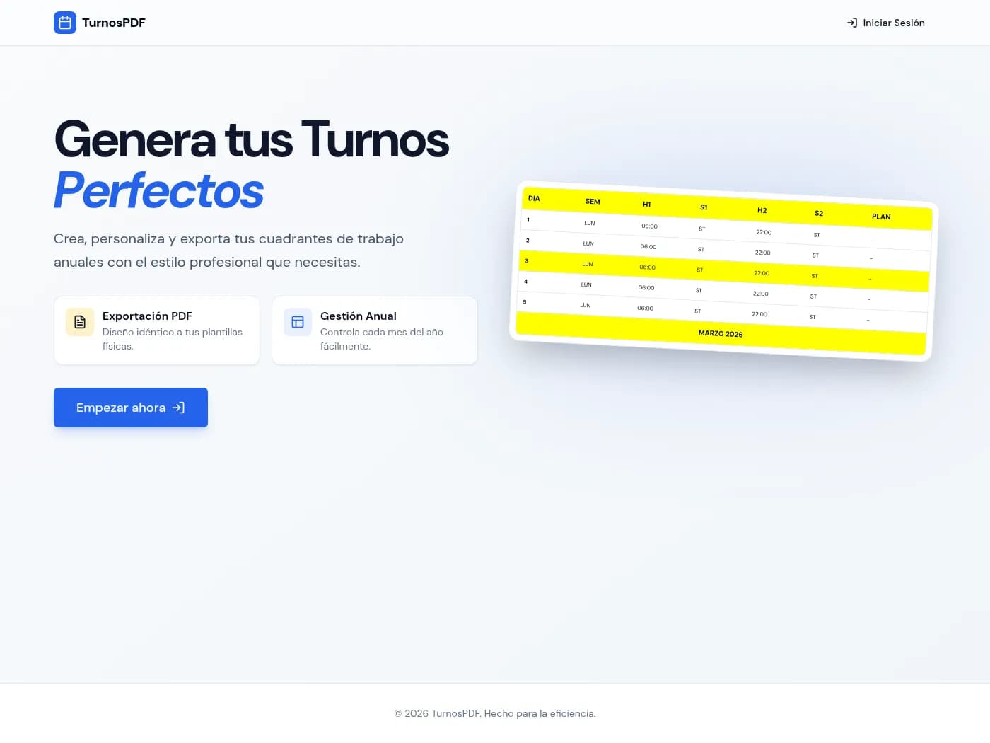 Annual PDF Creator
