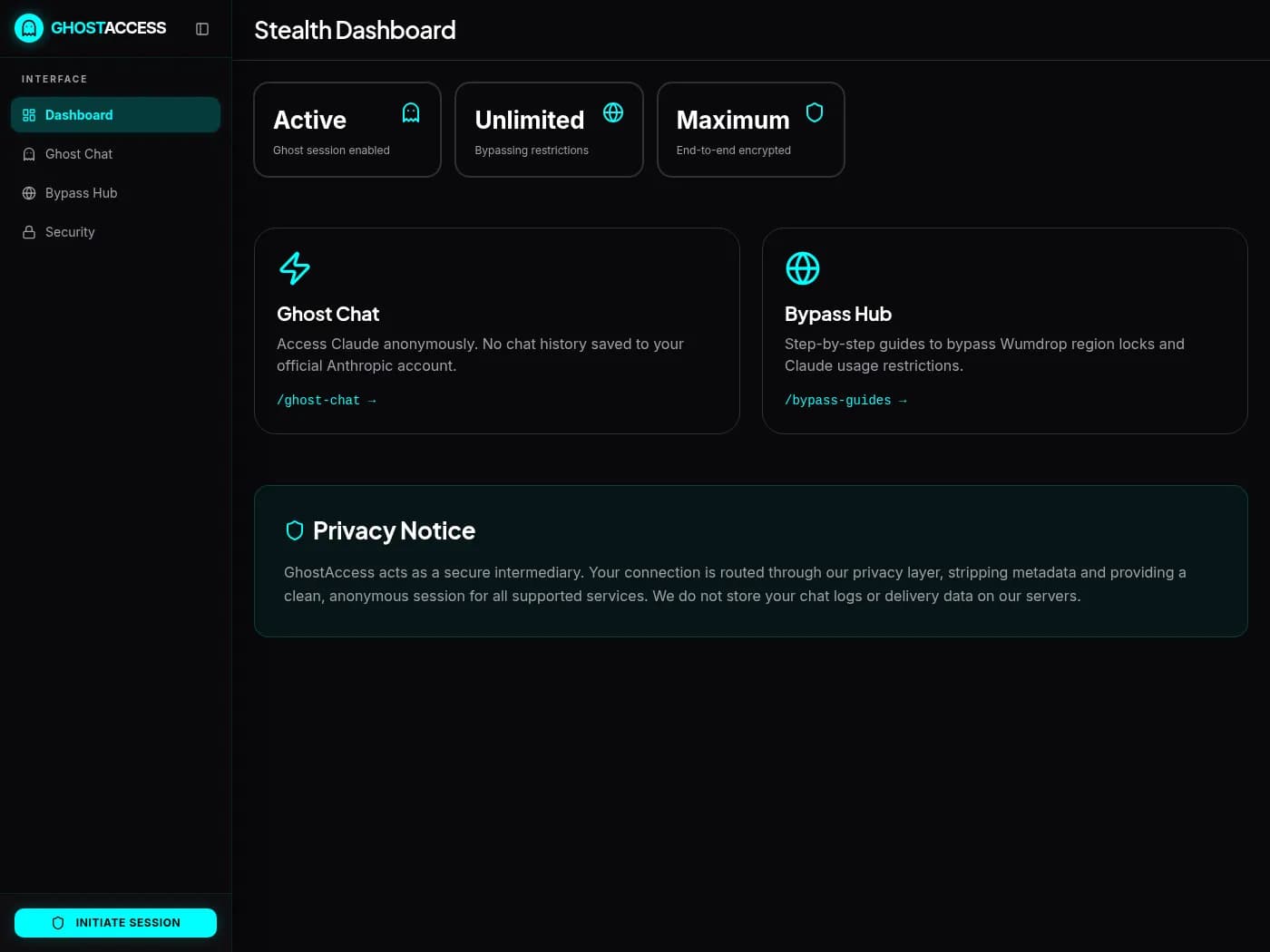 Anonymous Login Helper