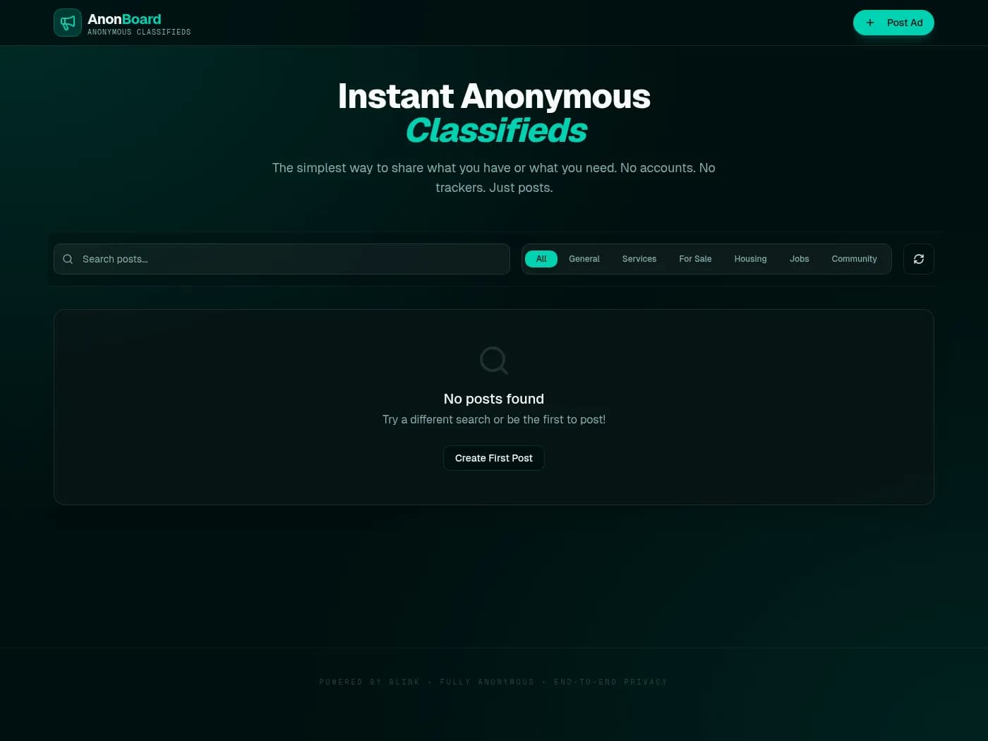 Anon Postboard