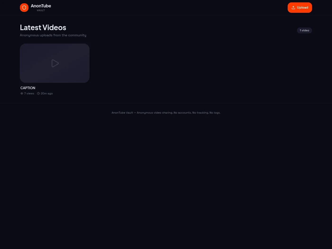 AnonTube Vault