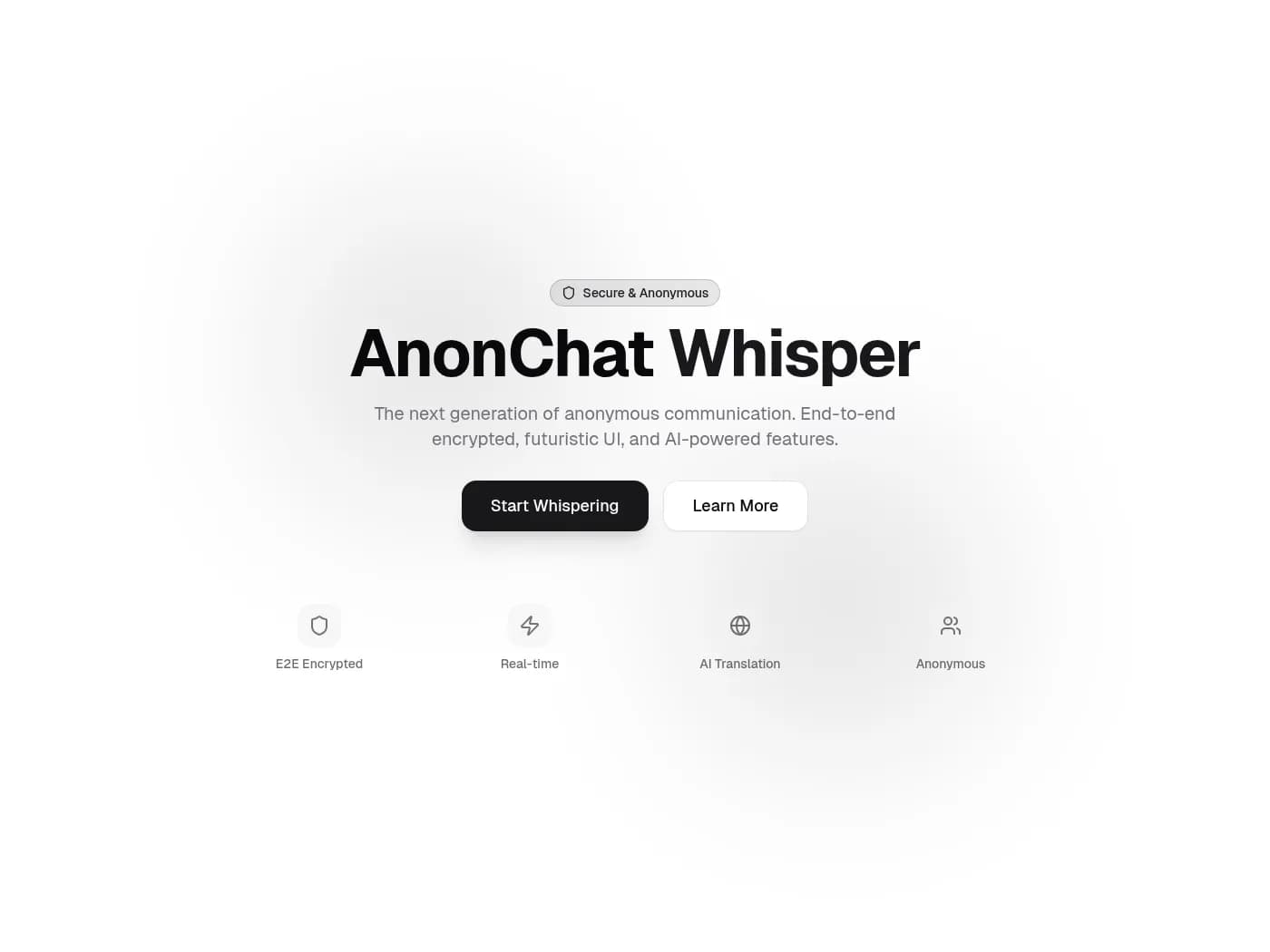 AnonChat Whisper