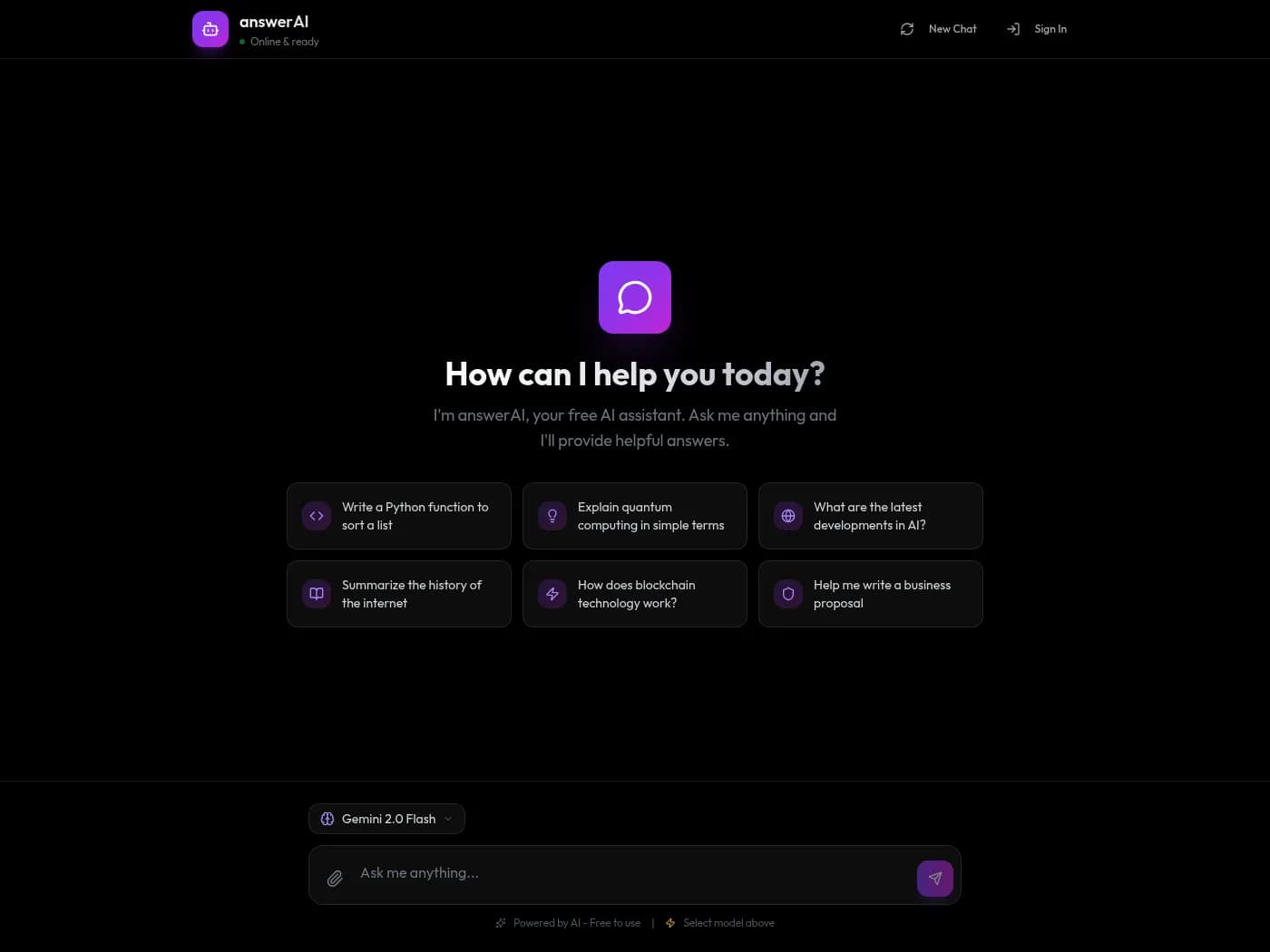answerAI