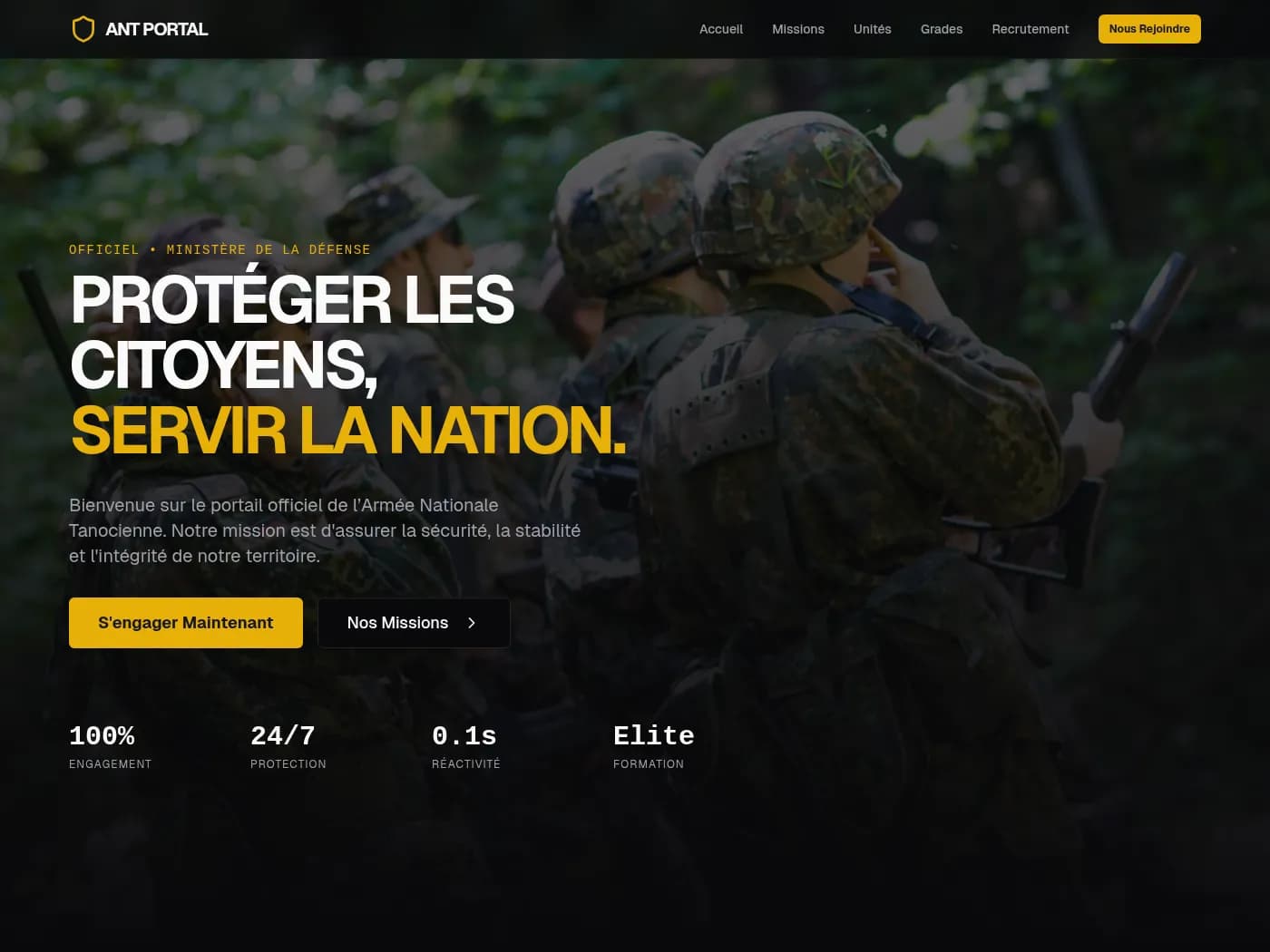 ANT Official Army Portal