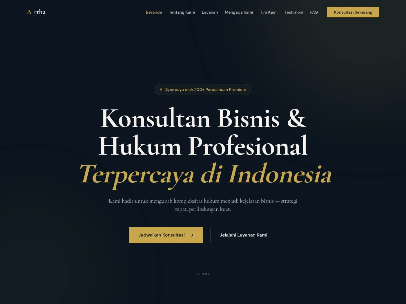 Anta Konsultan Profile Site