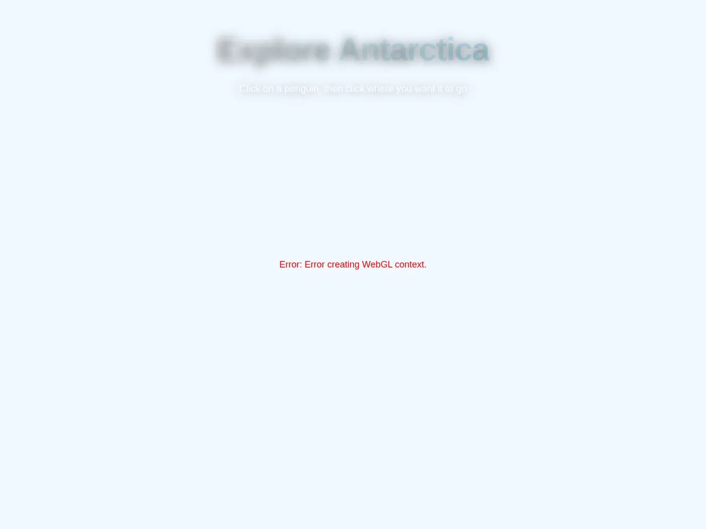 Antarctic 3D Exploration
