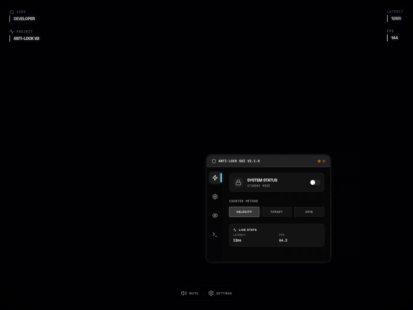 Anti Lock GUI Tool