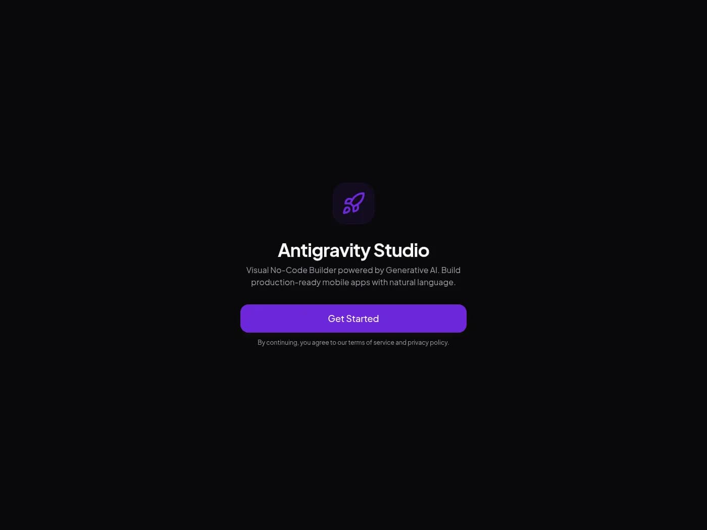Antigravity Studio AI
