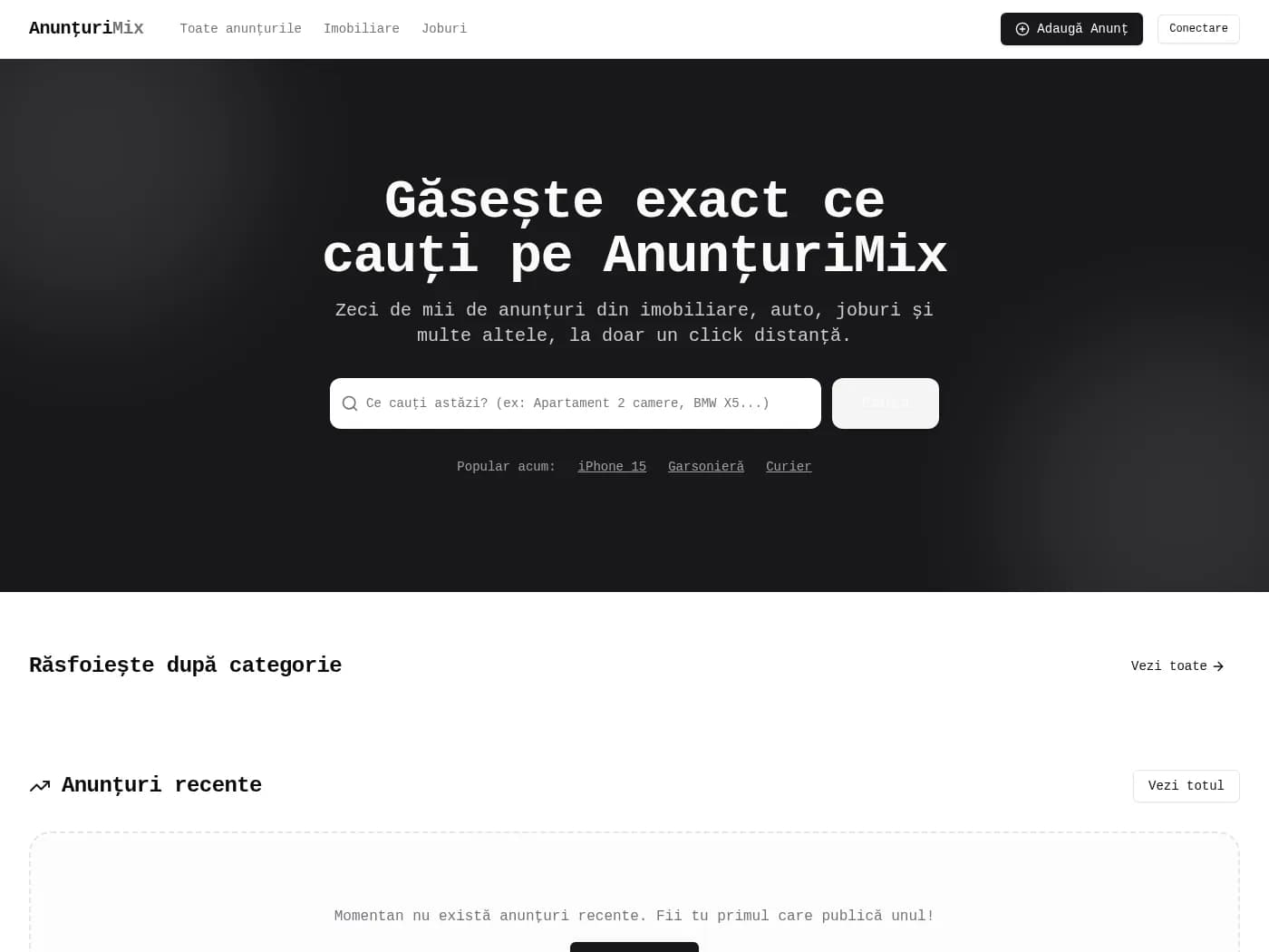 AnunțuriMix Platform