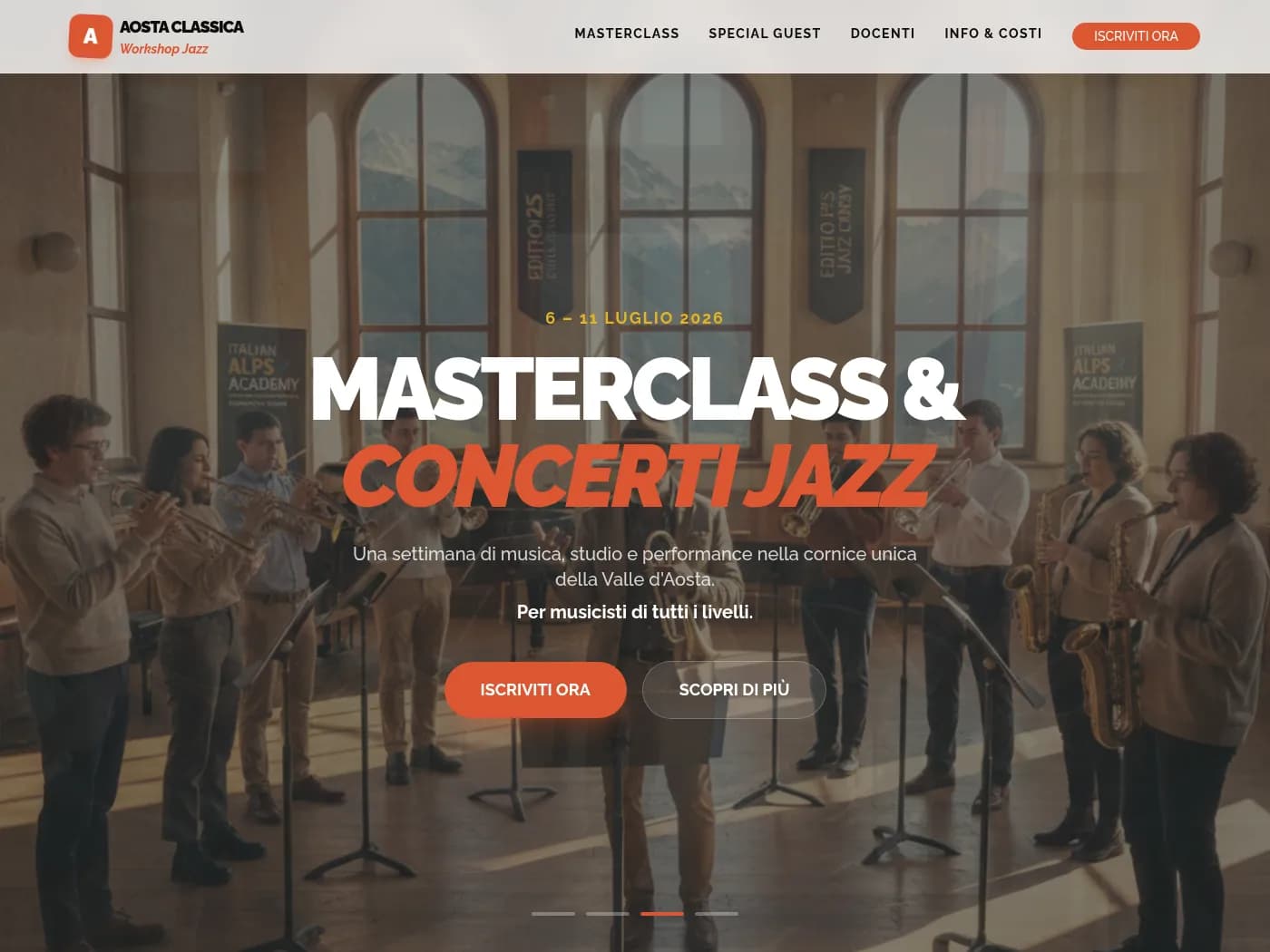 Aosta Jazz Masterclass