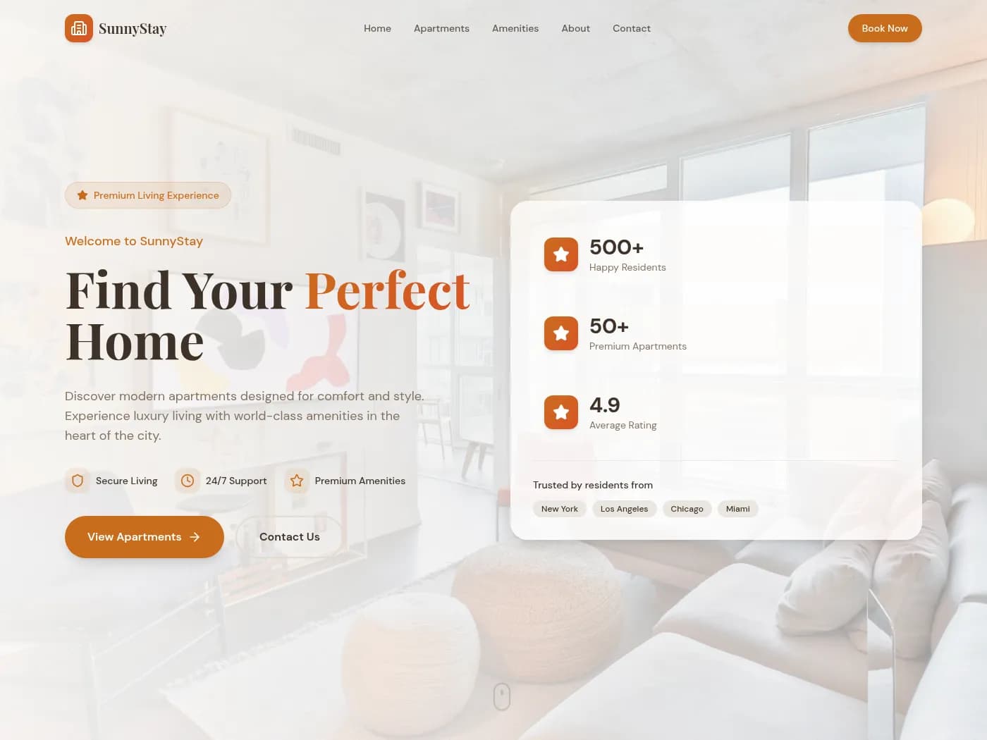 SunnyStay Apartments