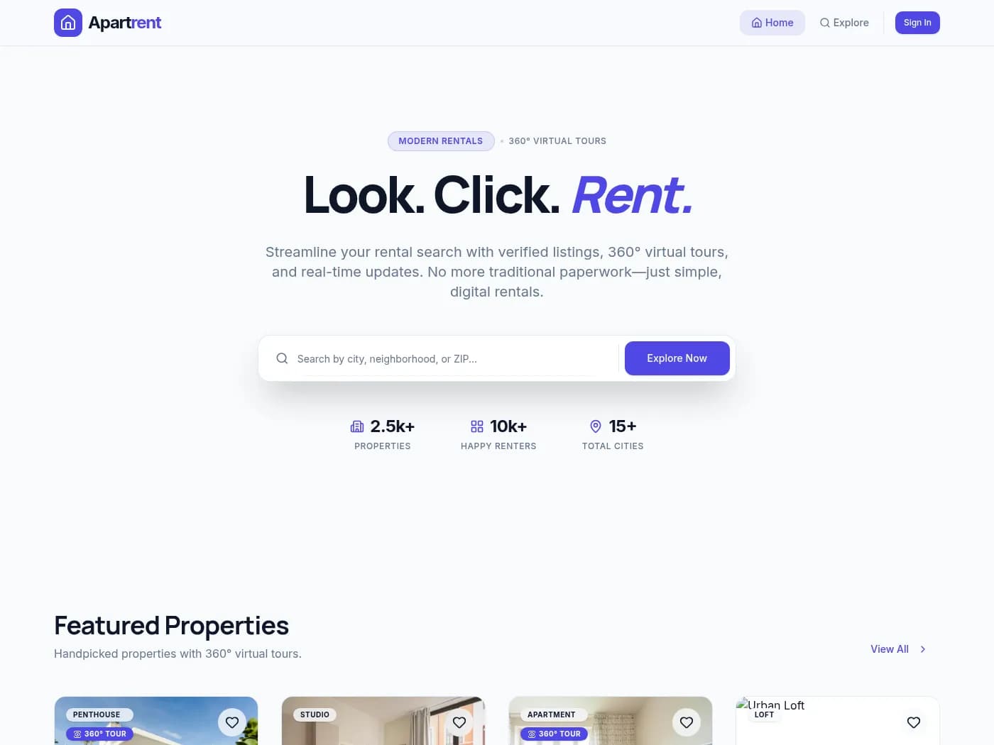 Apartrent Digital Rentals