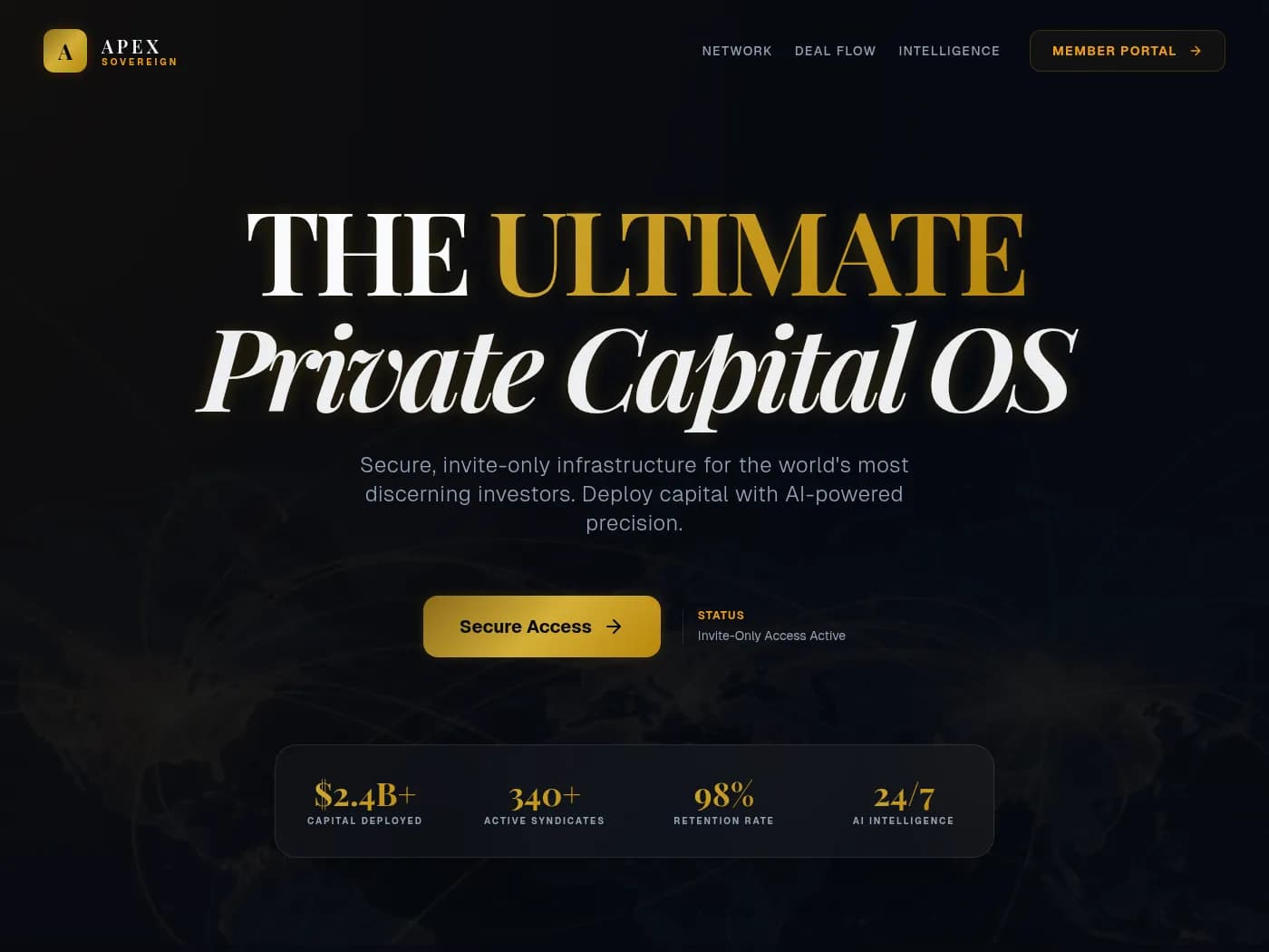 Apex Sovereign Capital OS